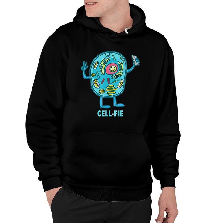Funny Pun Science Chemistry Selfie Hoodie | Mazezy