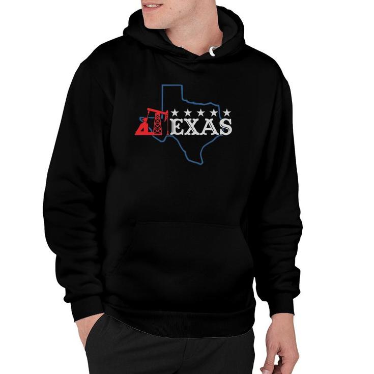 Oil Rig Worker Oilfield Texas Workers Gift Texan Hoodie | Mazezy