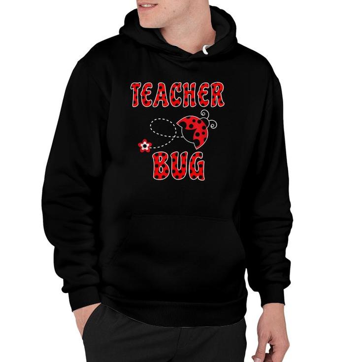 Teacher Bug Ladybug Teacher Gift Hoodie | Mazezy