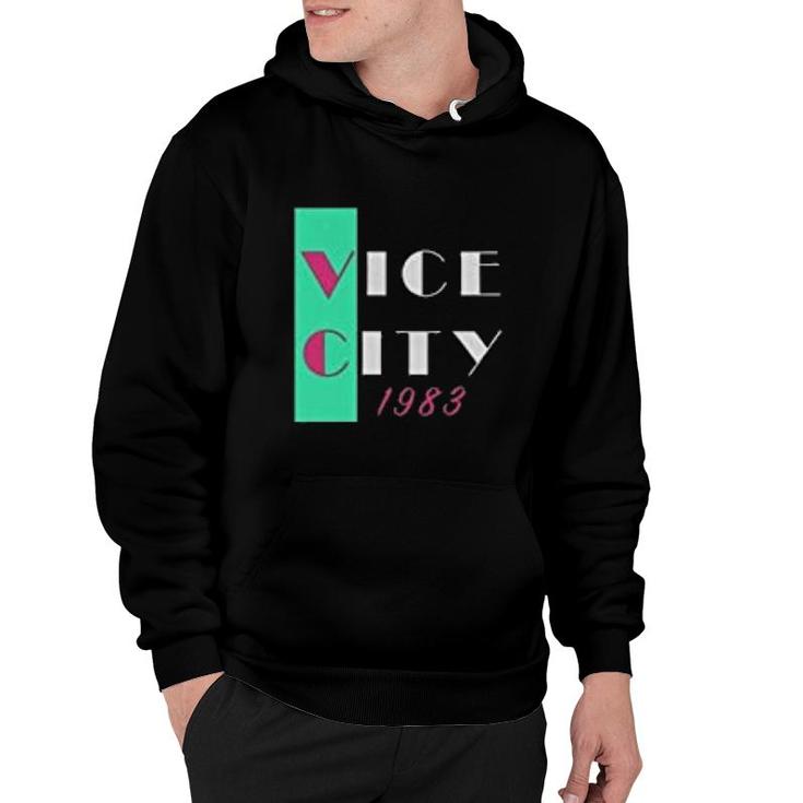 Vice City 1983 Hoodie | Mazezy