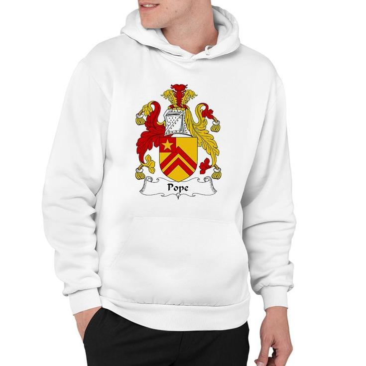 Pope Coat Of Arms Family Crest Hoodie | Mazezy