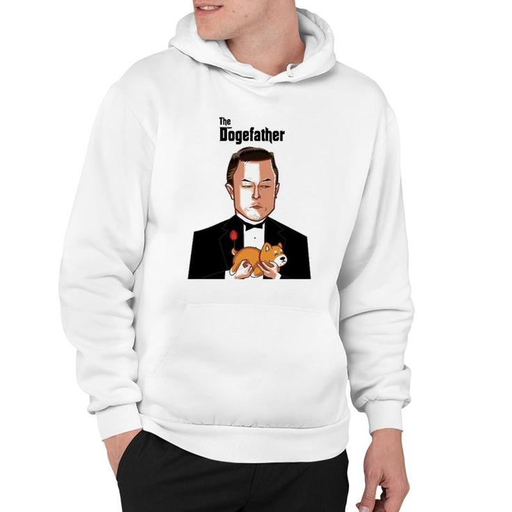 The Dogefather With His Beloved Doge Hoodie | Mazezy