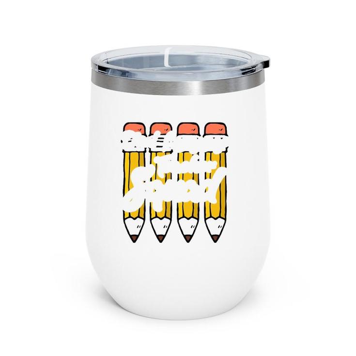 Dual Language Teacher Squad Team Gifts Cool Wine Tumbler | Mazezy