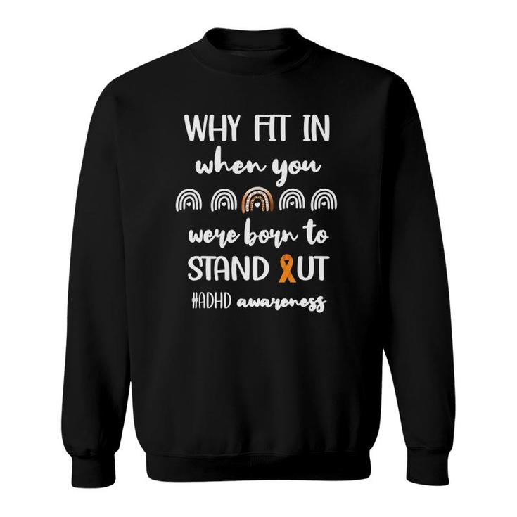 Adhd Awareness Attention Deficit Disorder Adhd Sweatshirt | Mazezy