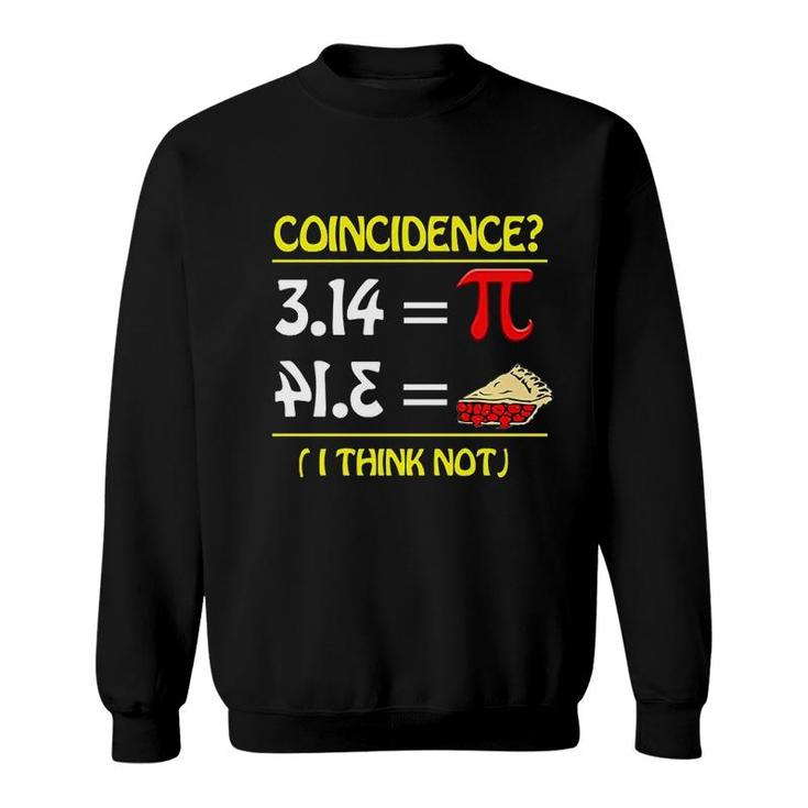 Pi Day Funny Pie Pizza Style Sweatshirt | Mazezy