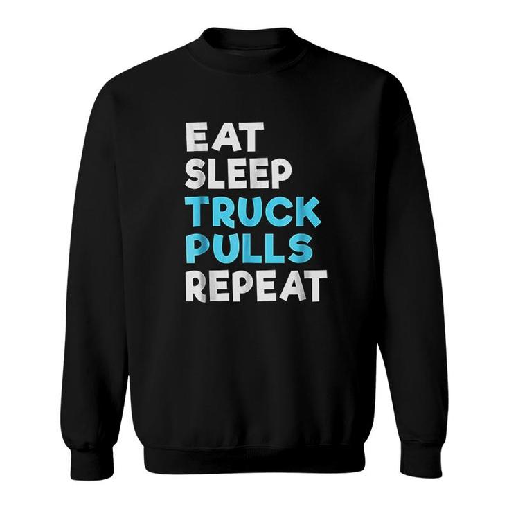 Truck Pull Funny Power Pulling Sweatshirt | Mazezy