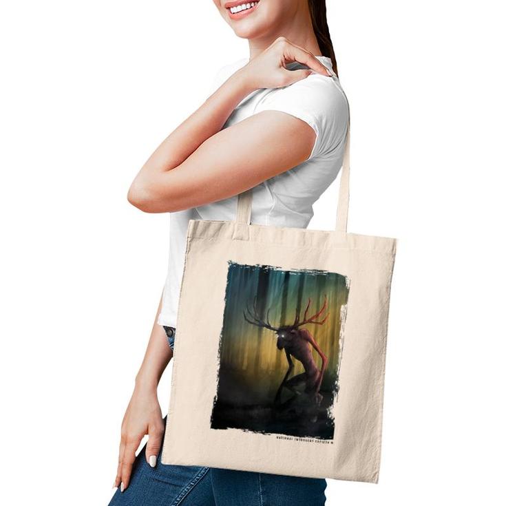 Wendigo - Cool Original Cryptid Artwork Tote Bag | Mazezy