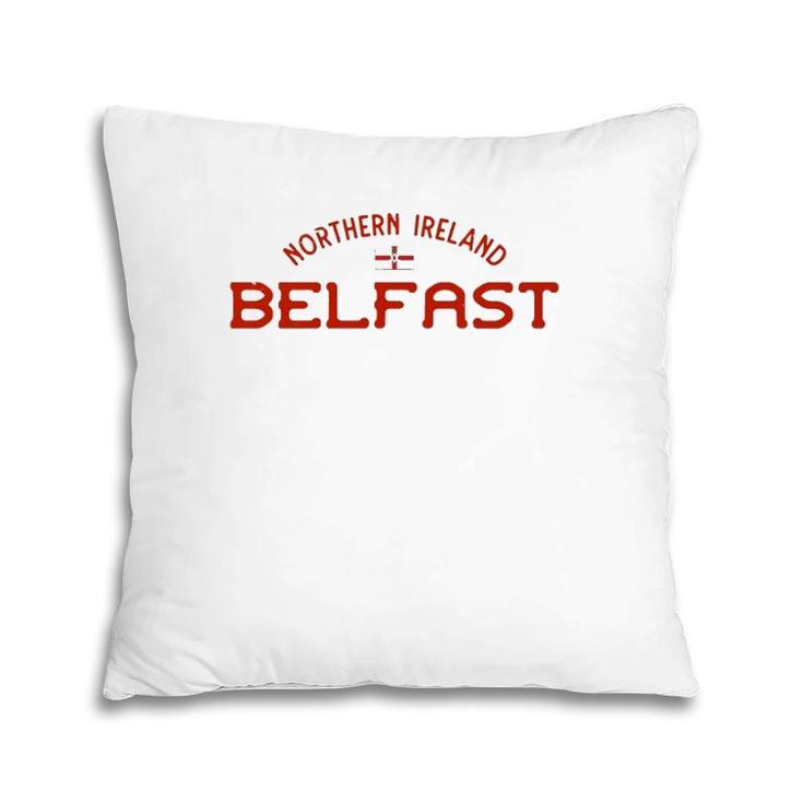 Belfast Northern Ireland Irish Ulster Design Pillow | Mazezy