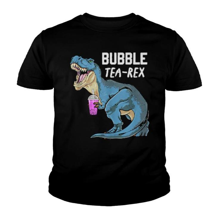 Dinosaur Bubble Tea Rex Bobasaurus Boba Milk Tea Dino T Rex Hoodie | Mazezy