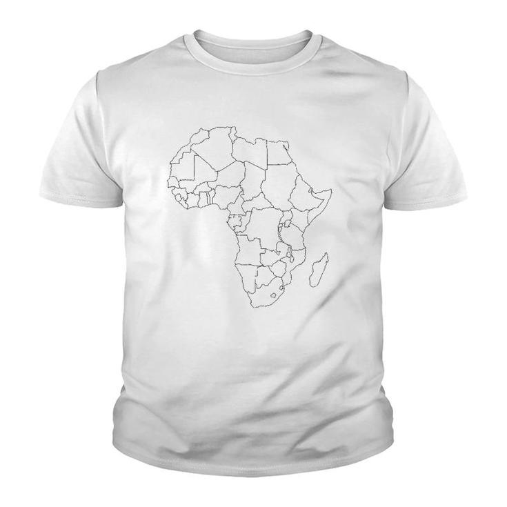 African Continentmen Women Map Of Africa Pride Hoodie | Mazezy