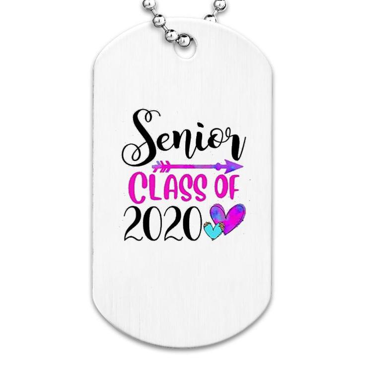 Class Of 2020 Senior Cute Graduation Grad Dog Tag | Mazezy
