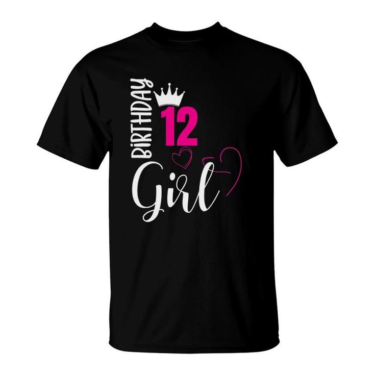 12 Birthday Girl Happy 12Th Birthday Urban T-Shirt | Mazezy