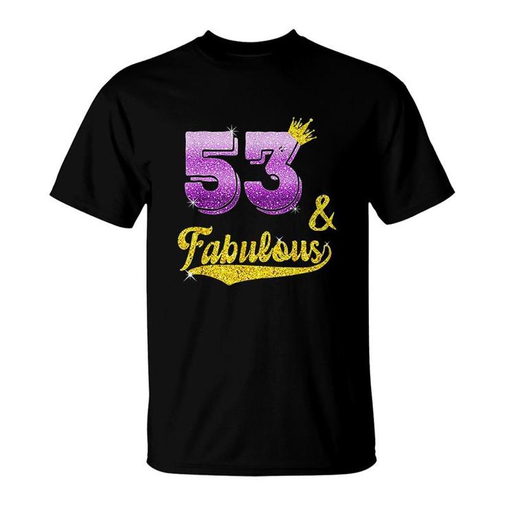 53 And Fabulous T-Shirt | Mazezy