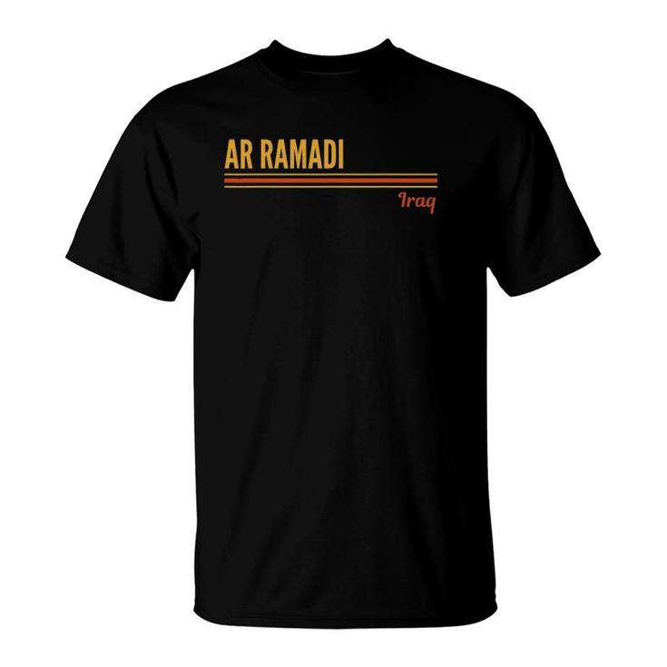 Ar Ramadi Iraq City Of Ar Ramadi Vintage Retro T-Shirt | Mazezy