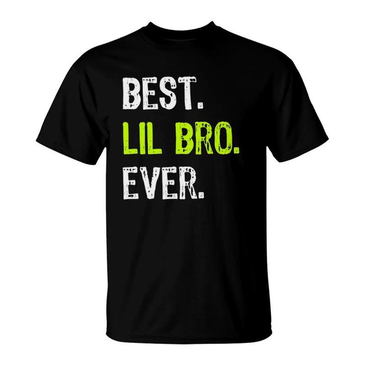 Best Lil Bro Ever Little Brother T-Shirt | Mazezy