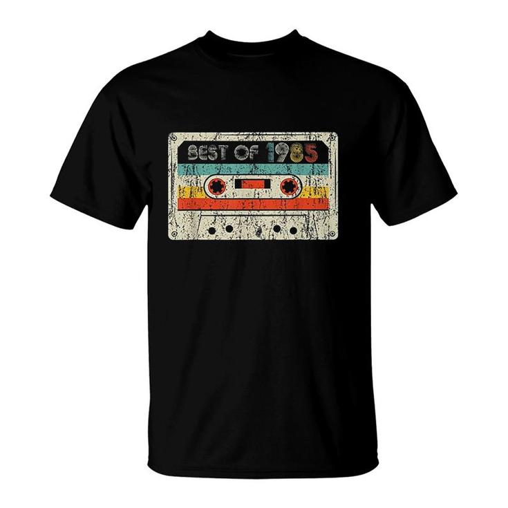 Best Of 1985 Retro Cassette Tape T-Shirt | Mazezy