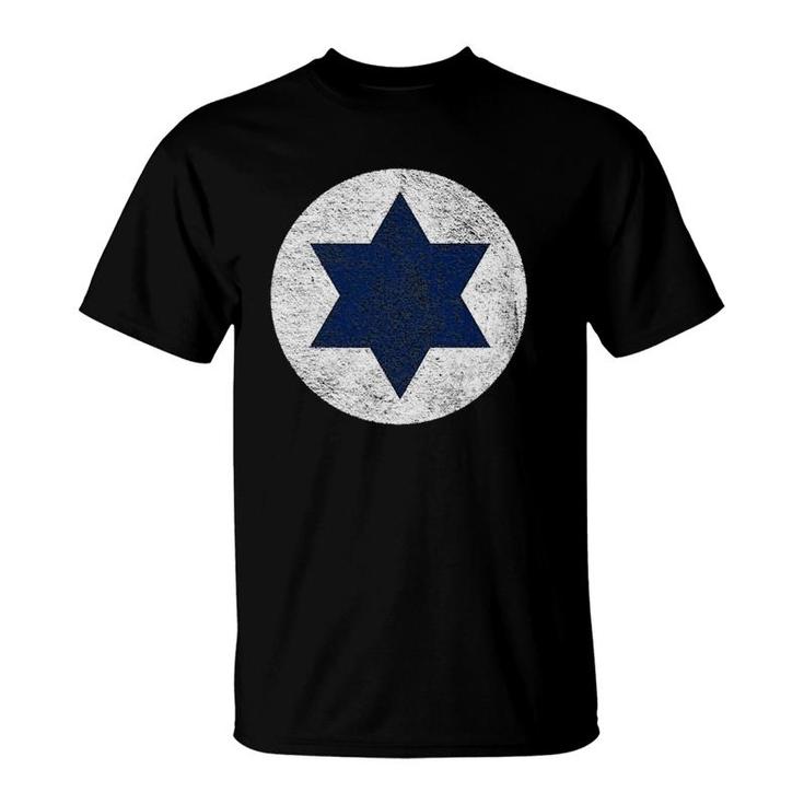 Israeli Air Force Israel Defense Roundel Flag Star Of David T-Shirt ...