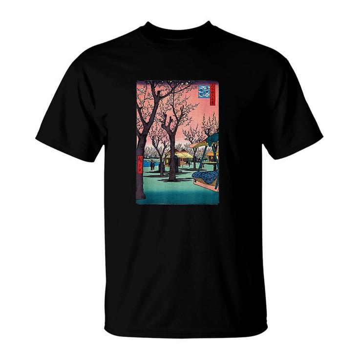 Japanese Cherry Blossom T-Shirt | Mazezy