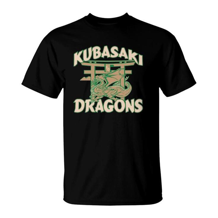 Kubasaki Okinawa Island Kubasaki High Dragons Okinawa Japan T-Shirt ...