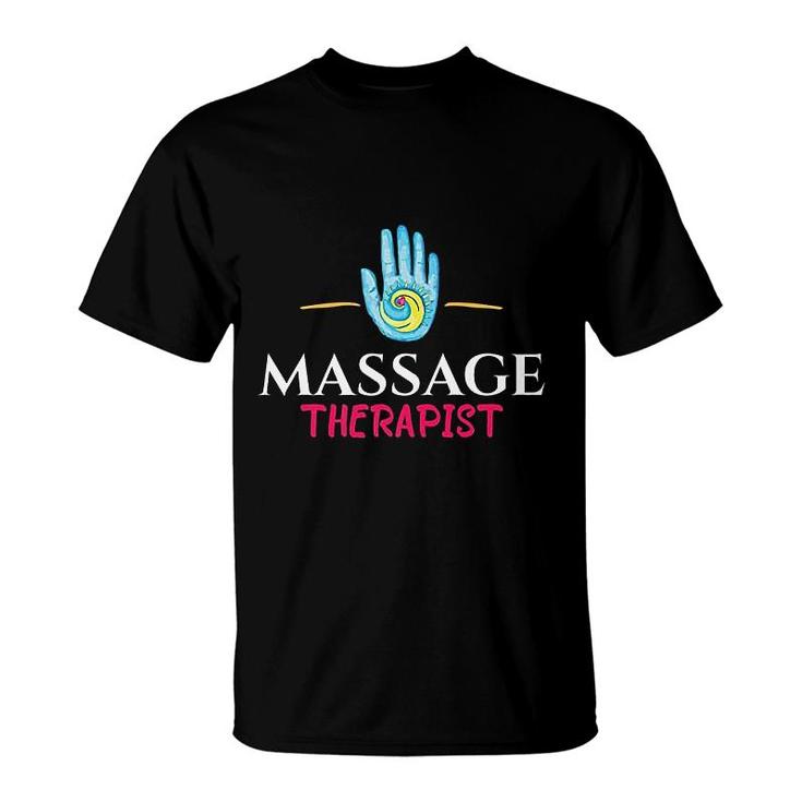 Massage Therapist Gift Relax Spa Massage T-Shirt | Mazezy
