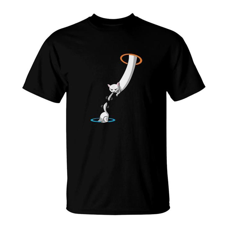 Portal 2 Purrtal T-Shirt | Mazezy