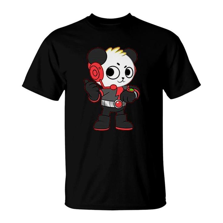 Red Panda Cute Ninja T-Shirt | Mazezy