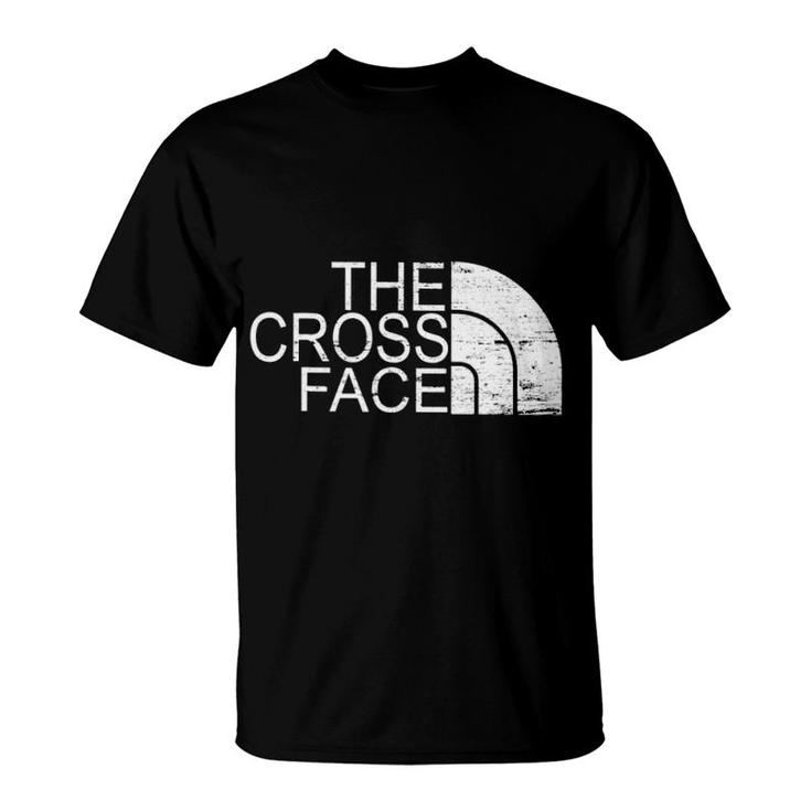 The Cross Face Freestyle Wrestling T-Shirt | Mazezy