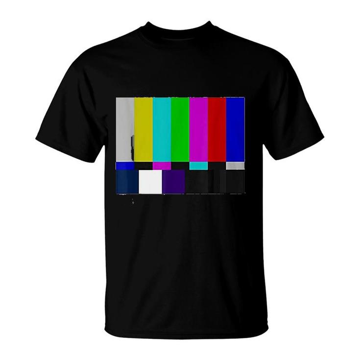 Tv Test Pattern T-Shirt | Mazezy
