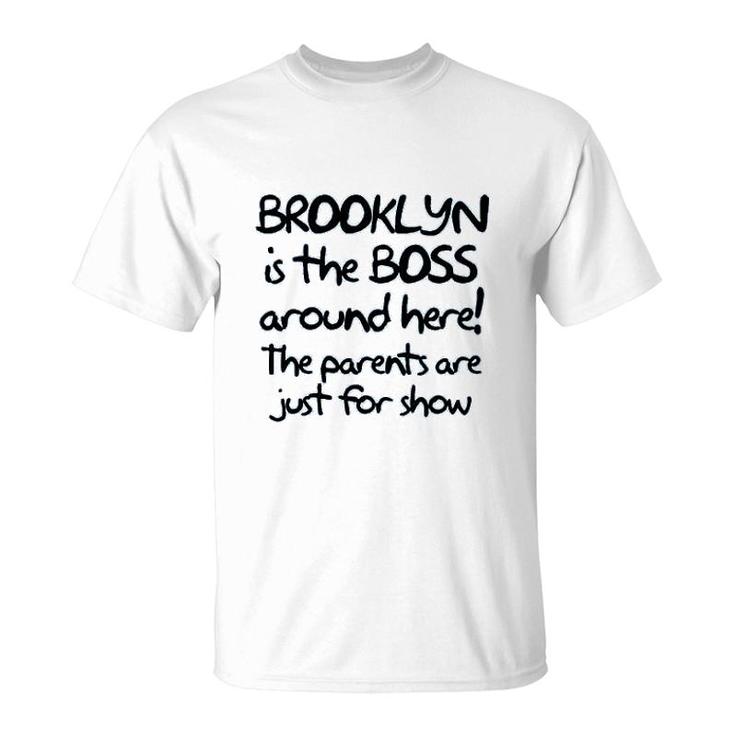 Brooklyn Is The Boss T-Shirt | Mazezy