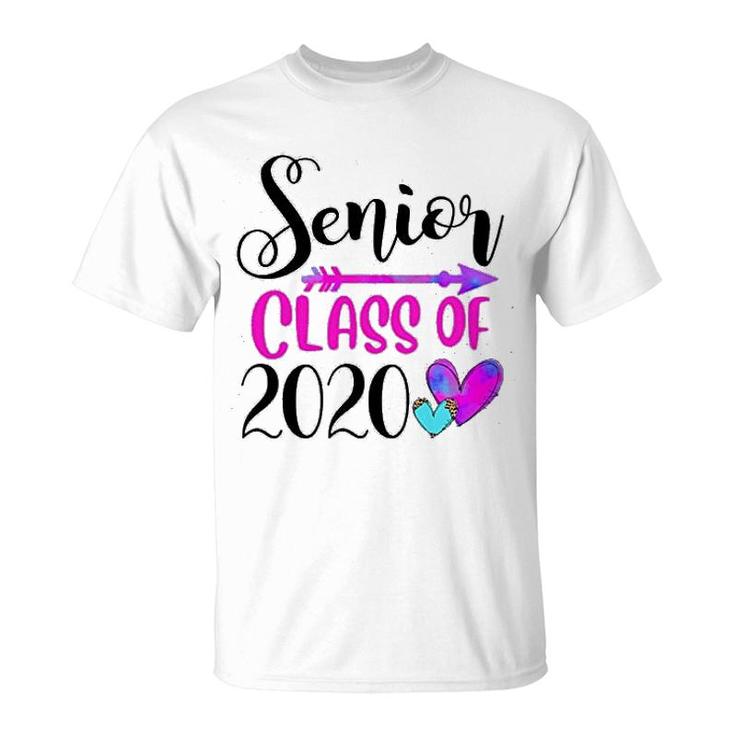 Class Of 2020 Senior Cute Graduation Grad T-Shirt | Mazezy