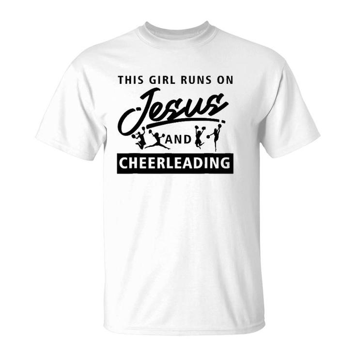 Cool Cheerleader Art For Women Girl Cheerleading Jesus Cheer Wine ...