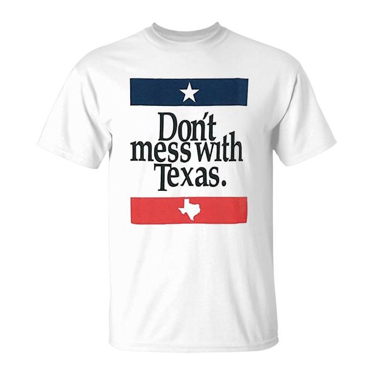 Do Not Mess With Texas Funny Graphic T-Shirt | Mazezy