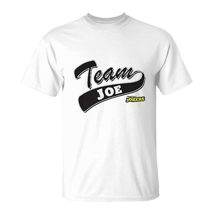 Throwback Team Joe T-Shirt | Mazezy